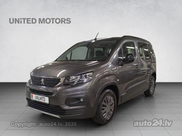 Pelēks Peugeot Rifter 2023 Tallina, ar dzinēja tilpumu 1.50 L un nobraukumu 61 tūkst. km par 19990 €, foto 1 vietnē AUTOMOTO.COM.LV
