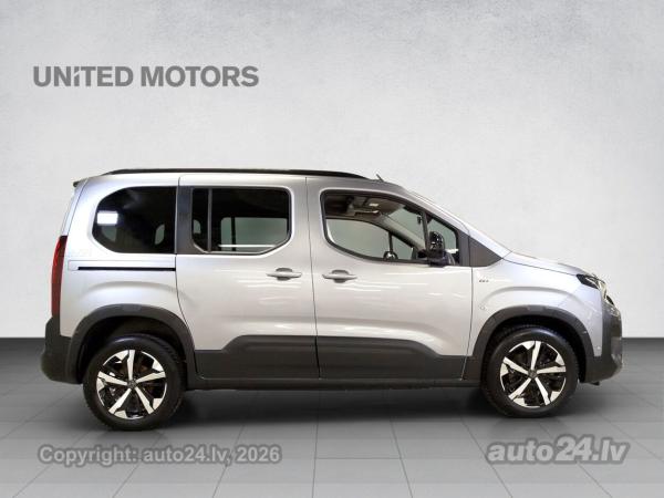 Grey Peugeot Rifter 2024 in Tallinn, with an engine capacity of 1.50 L and mileage of 31 thousand km for 26990 €, photo 11 on AUTOMOTO.COM.LV
