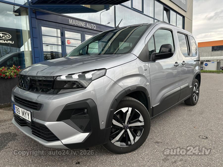 Pelēks Peugeot Rifter 2024 Tallina, ar dzinēja tilpumu 1.50 L un nobraukumu 72 tūkst. km par 23990 €, foto 1 vietnē AUTOMOTO.COM.LV