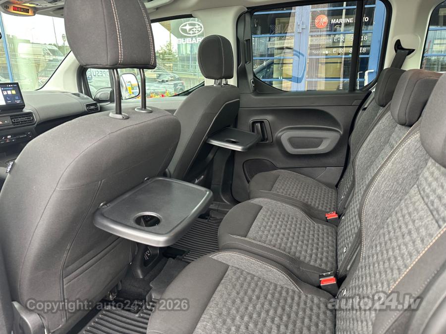 Pelēks Peugeot Rifter 2024 Tallina, ar dzinēja tilpumu 1.50 L un nobraukumu 72 tūkst. km par 23990 €, foto 10 vietnē AUTOMOTO.COM.LV
