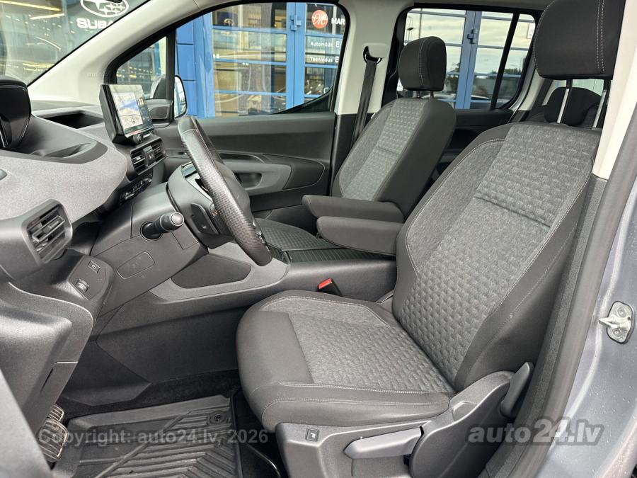 Pelēks Peugeot Rifter 2024 Tallina, ar dzinēja tilpumu 1.50 L un nobraukumu 72 tūkst. km par 23990 €, foto 13 vietnē AUTOMOTO.COM.LV