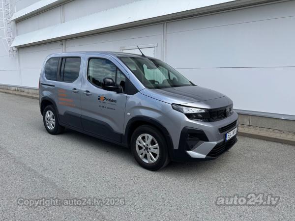 Grey Peugeot Rifter 2025 in Tallinn, with an engine capacity of 1.50 L and mileage of 35 thousand km for 32000 €, photo 1 on AUTOMOTO.COM.LV