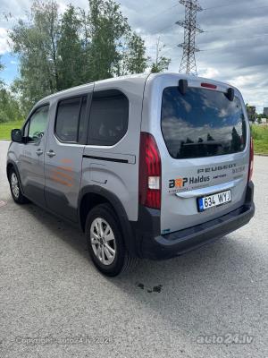 Pelēks Peugeot Rifter 2025 Tallina, ar dzinēja tilpumu 1.50 L un nobraukumu 35 tūkst. km par 32000 €, foto 4 vietnē AUTOMOTO.COM.LV