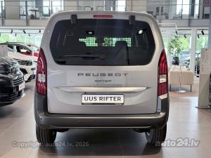 Grey Peugeot Rifter 2026 in Tallinn, with an engine capacity of 1.50 L and mileage of 0 thousand km for 30990 €, photo 6 on AUTOMOTO.COM.LV