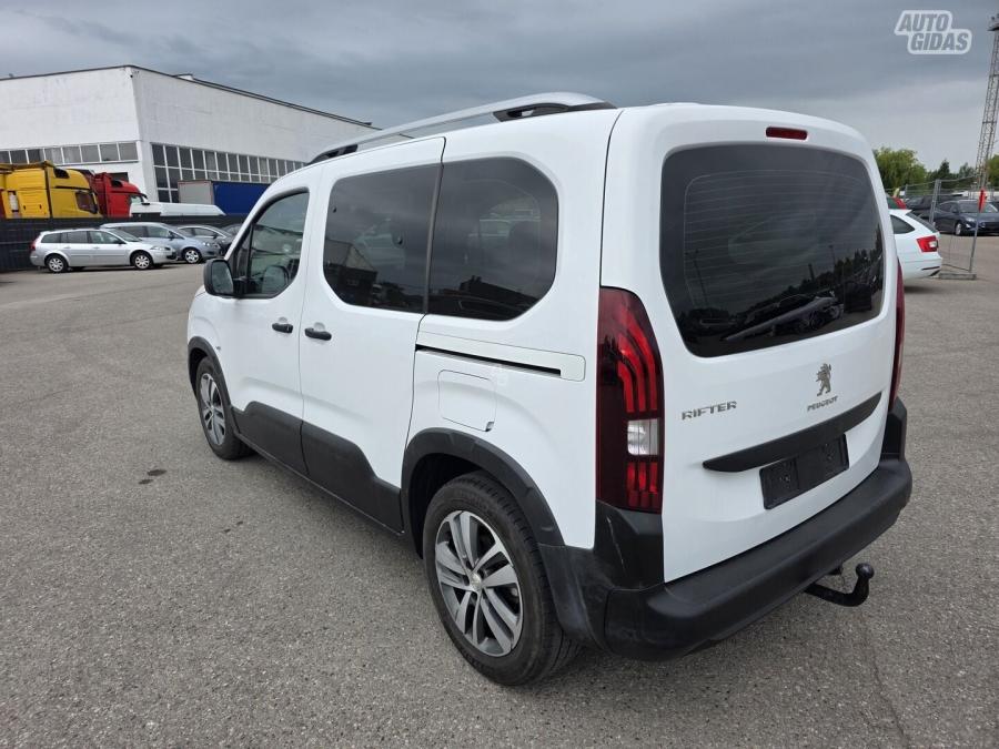 Peugeot Rifter 2019 Marijampole, ar dzinēja tilpumu 1.50 L un nobraukumu 219 tūkst. km par 6990 €, foto 8 vietnē AUTOMOTO.COM.LV