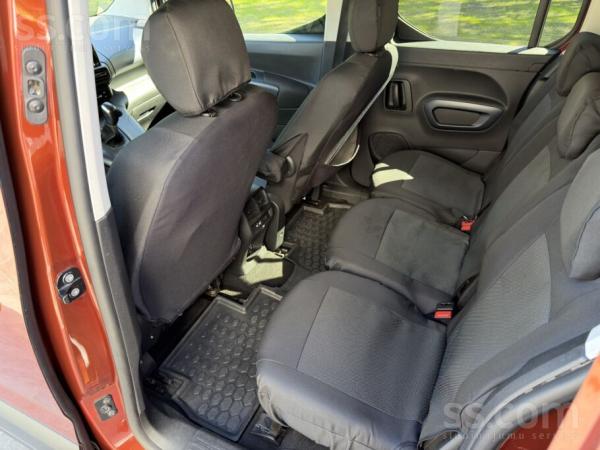 Oranžs Peugeot Rifter 2018 Rīga, ar dzinēja tilpumu 1.50 L un nobraukumu 160 tūkst. km par 10200 €, foto 5 vietnē AUTOMOTO.COM.LV