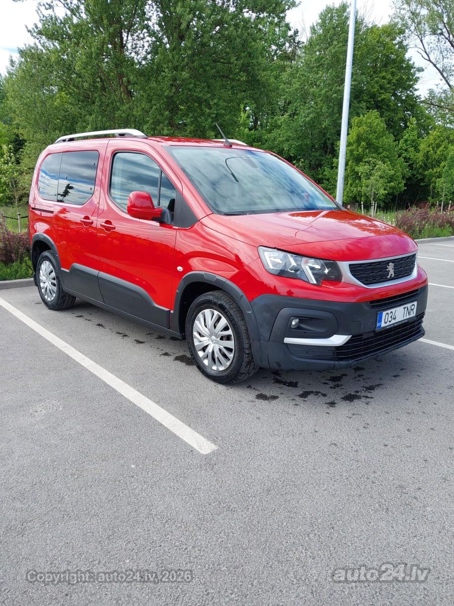 Red Peugeot Rifter 2019 in Tartu, with an engine capacity of 1.50 L and mileage of 231 thousand km for 8500 €, photo 3 on AUTOMOTO.COM.LV