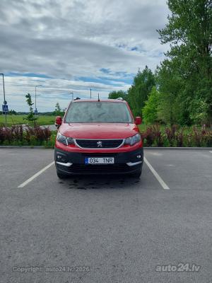 Red Peugeot Rifter 2019 in Tartu, with an engine capacity of 1.50 L and mileage of 231 thousand km for 8500 €, photo 4 on AUTOMOTO.COM.LV