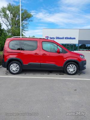 Red Peugeot Rifter 2019 in Tartu, with an engine capacity of 1.50 L and mileage of 231 thousand km for 8500 €, photo 6 on AUTOMOTO.COM.LV