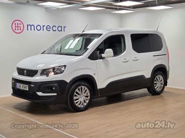 White Peugeot Rifter 2021 in Tallinn, with an engine capacity of 1.50 L and mileage of 110 thousand km for 10900 €, photo 1 on AUTOMOTO.COM.LV
