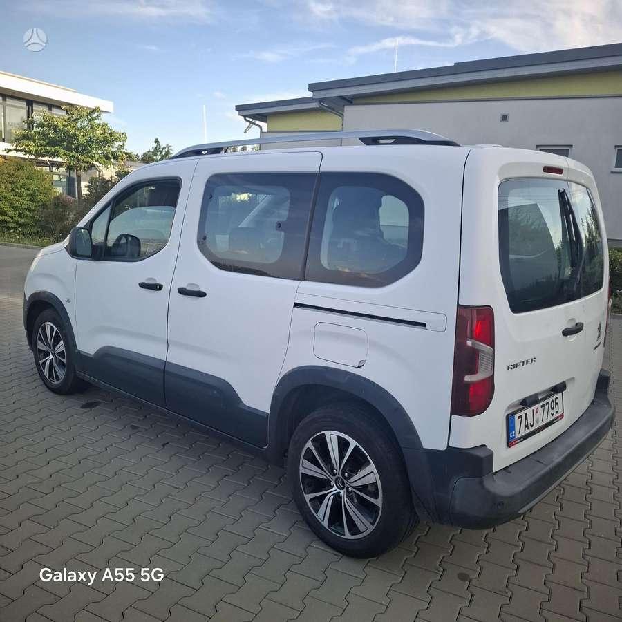 Balts Peugeot Rifter 2019 Viļņa, ar dzinēja tilpumu 1.50 L un nobraukumu 252 tūkst. km par 8190 €, foto 8 vietnē AUTOMOTO.COM.LV
