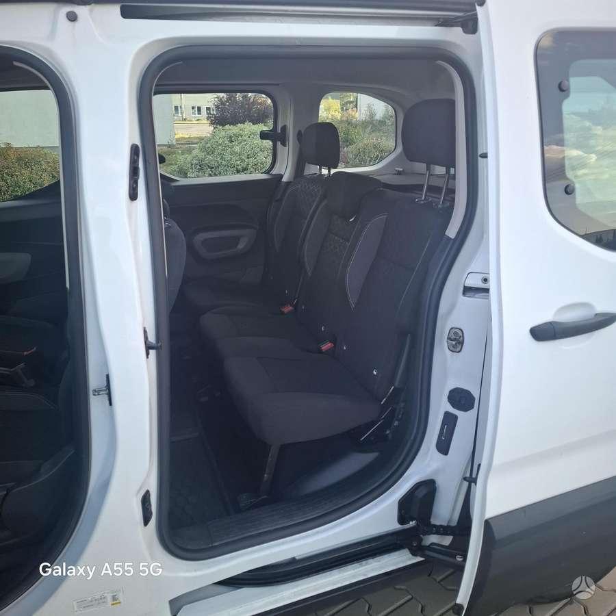 Balts Peugeot Rifter 2019 Viļņa, ar dzinēja tilpumu 1.50 L un nobraukumu 252 tūkst. km par 8190 €, foto 17 vietnē AUTOMOTO.COM.LV