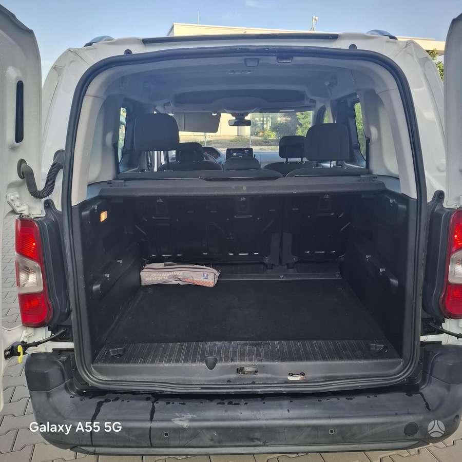 Balts Peugeot Rifter 2019 Viļņa, ar dzinēja tilpumu 1.50 L un nobraukumu 252 tūkst. km par 8190 €, foto 22 vietnē AUTOMOTO.COM.LV