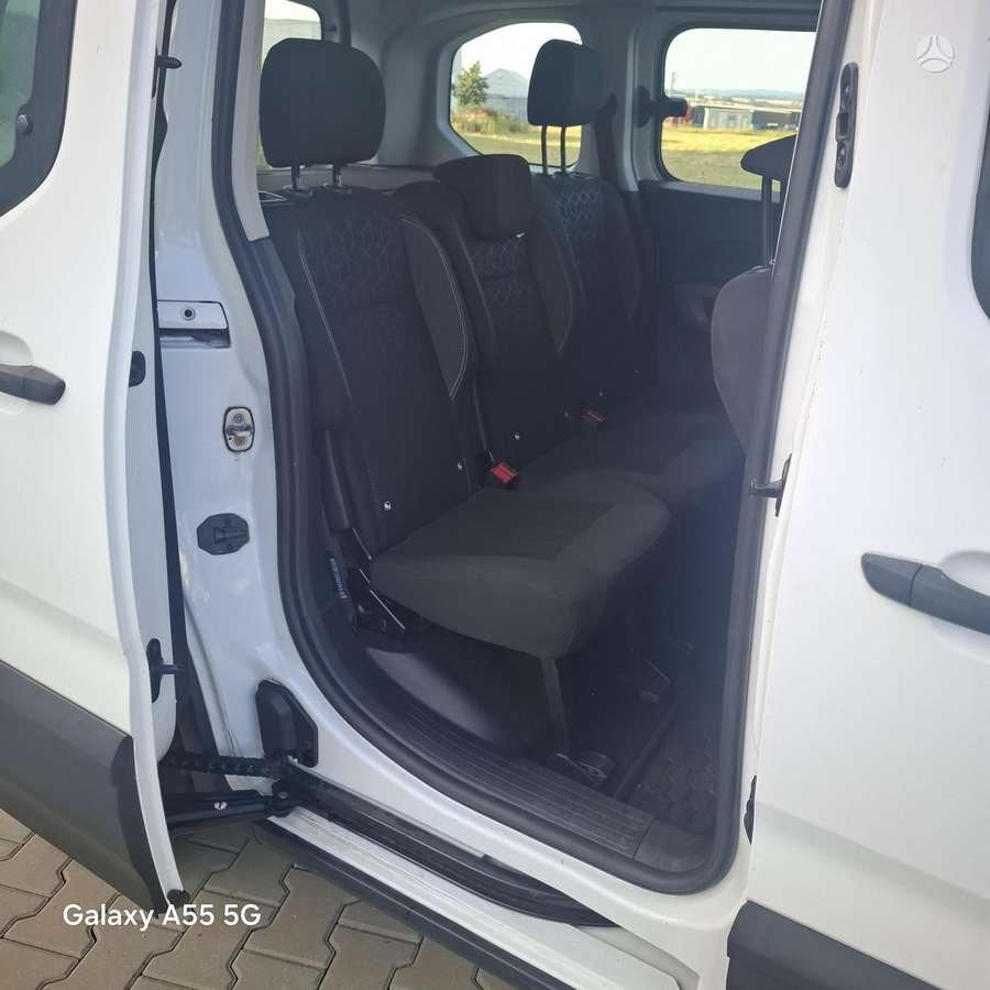 Balts Peugeot Rifter 2019 Viļņa, ar dzinēja tilpumu 1.50 L un nobraukumu 252 tūkst. km par 8190 €, foto 27 vietnē AUTOMOTO.COM.LV
