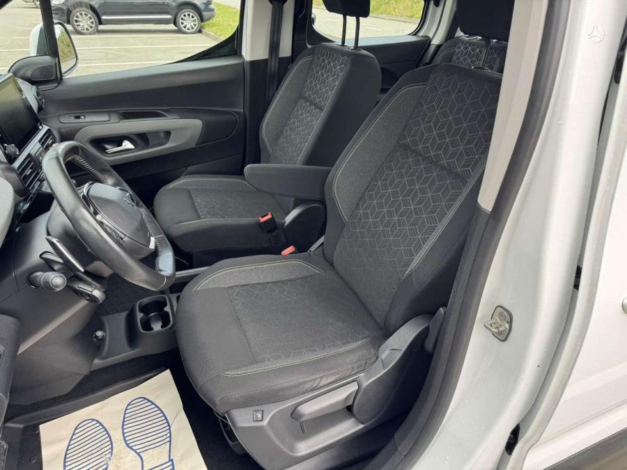 Balts Peugeot Rifter 2019 Viļņa, ar dzinēja tilpumu 1.50 L un nobraukumu 261 tūkst. km par 11500 €, foto 6 vietnē AUTOMOTO.COM.LV