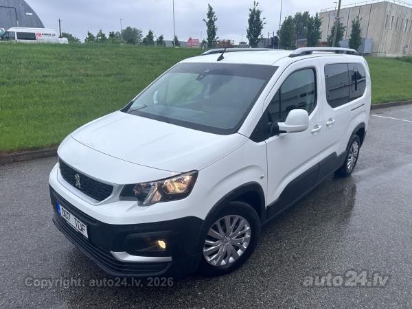 Balts Peugeot Rifter 2019 Tartu, ar dzinēja tilpumu 1.50 L un nobraukumu 142 tūkst. km par 13690 €, foto  vietnē AUTOMOTO.COM.LV