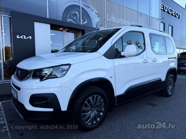 Balts Peugeot Rifter 2021 Tallina, ar dzinēja tilpumu 1.50 L un nobraukumu 137 tūkst. km par 12900 €, foto  vietnē AUTOMOTO.COM.LV