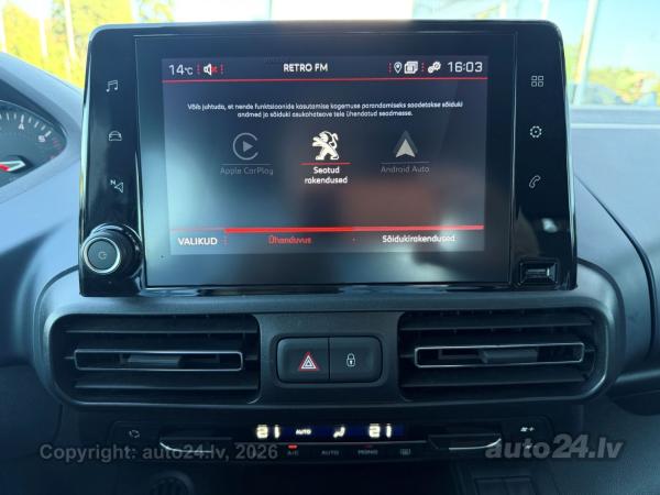Balts Peugeot Rifter 2021 Tallina, ar dzinēja tilpumu 1.50 L un nobraukumu 137 tūkst. km par 12900 €, foto 10 vietnē AUTOMOTO.COM.LV