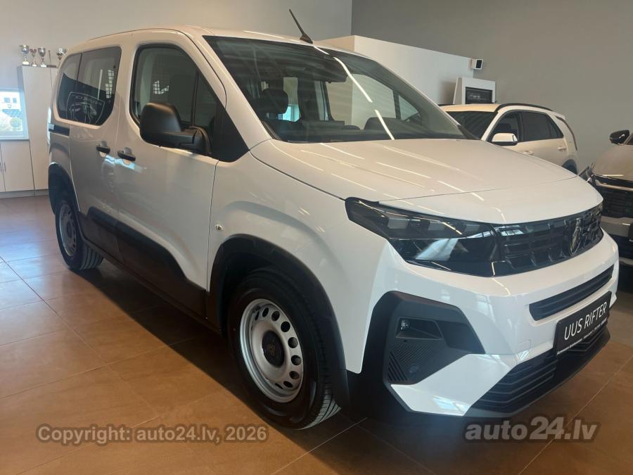 Balts Peugeot Rifter 2026 Kuresāre, ar dzinēja tilpumu 1.50 L un nobraukumu 2 tūkst. km par 23750 €, foto 3 vietnē AUTOMOTO.COM.LV