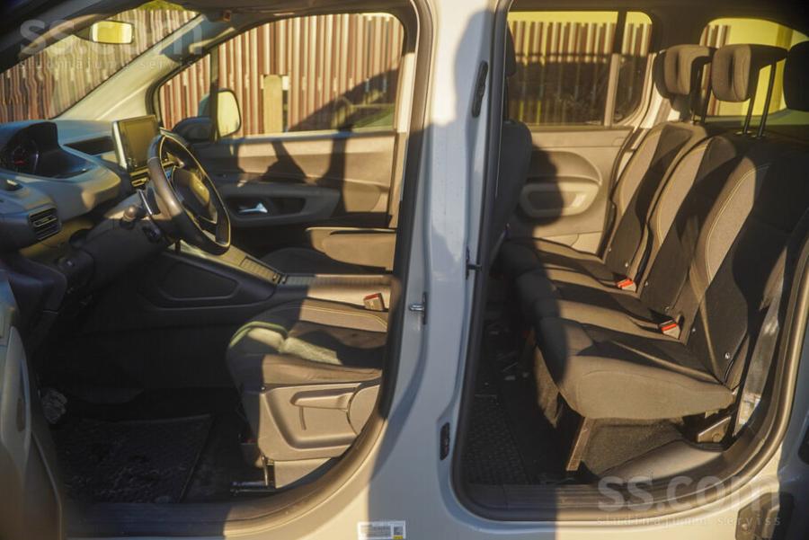 Dzeltens Peugeot Rifter 2022 Rīga, ar dzinēja tilpumu 1.50 L un nobraukumu 250 tūkst. km par 11000 €, foto 6 vietnē AUTOMOTO.COM.LV