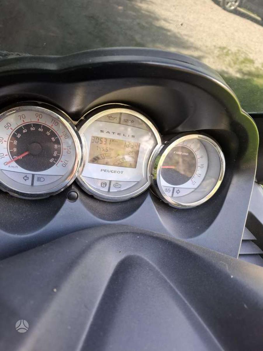 Melns Peugeot Satelis 2011 Elektrėnai, ar dzinēja tilpumu 0.50 L un nobraukumu 31 tūkst. km par 1250 €, foto 7 vietnē AUTOMOTO.COM.LV