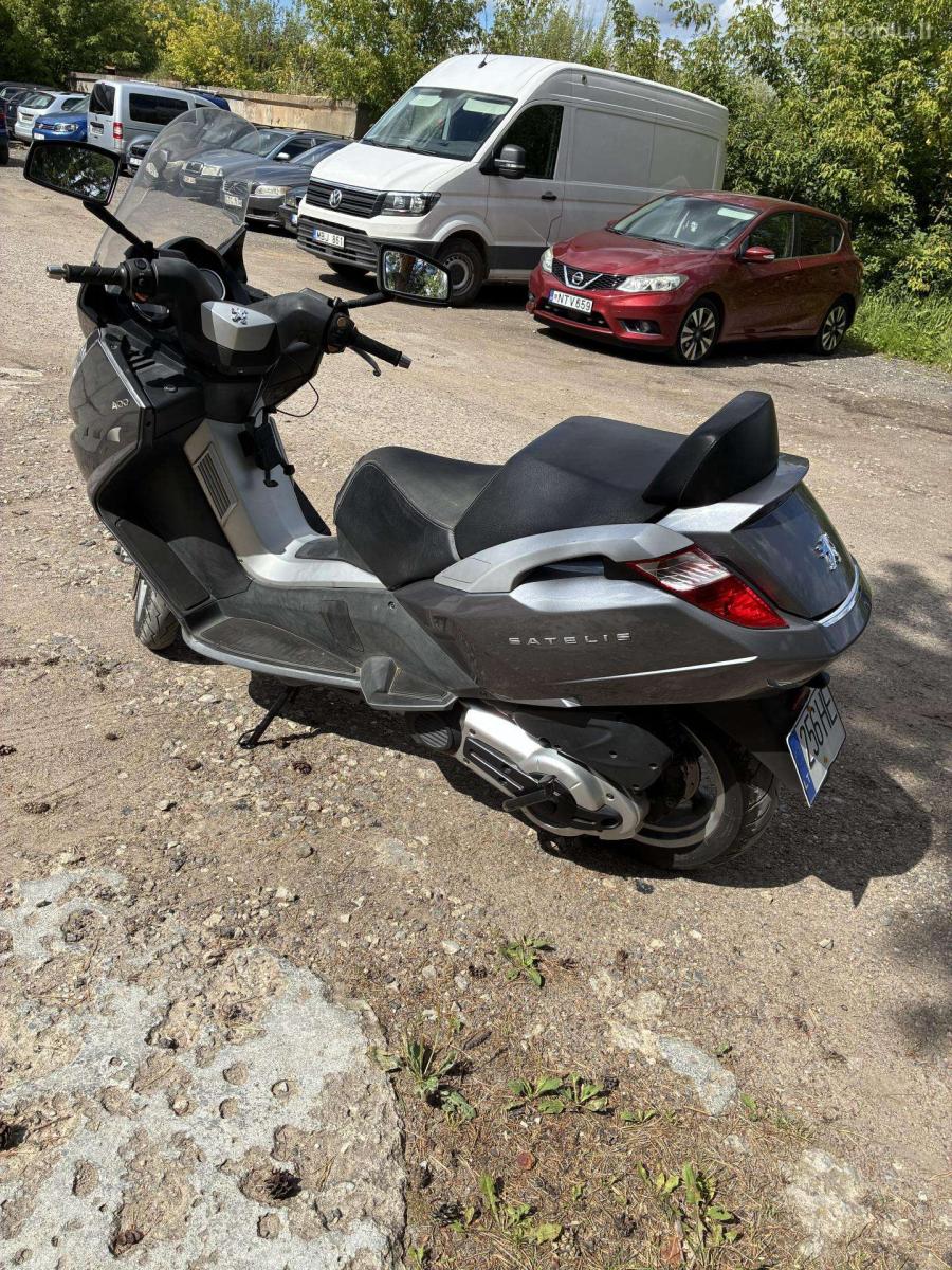 Grey Peugeot Satelis 2008 in Panevezys, with an engine capacity of 0.40 L and mileage of 51 thousand km for 1100 €, photo 6 on AUTOMOTO.COM.LV