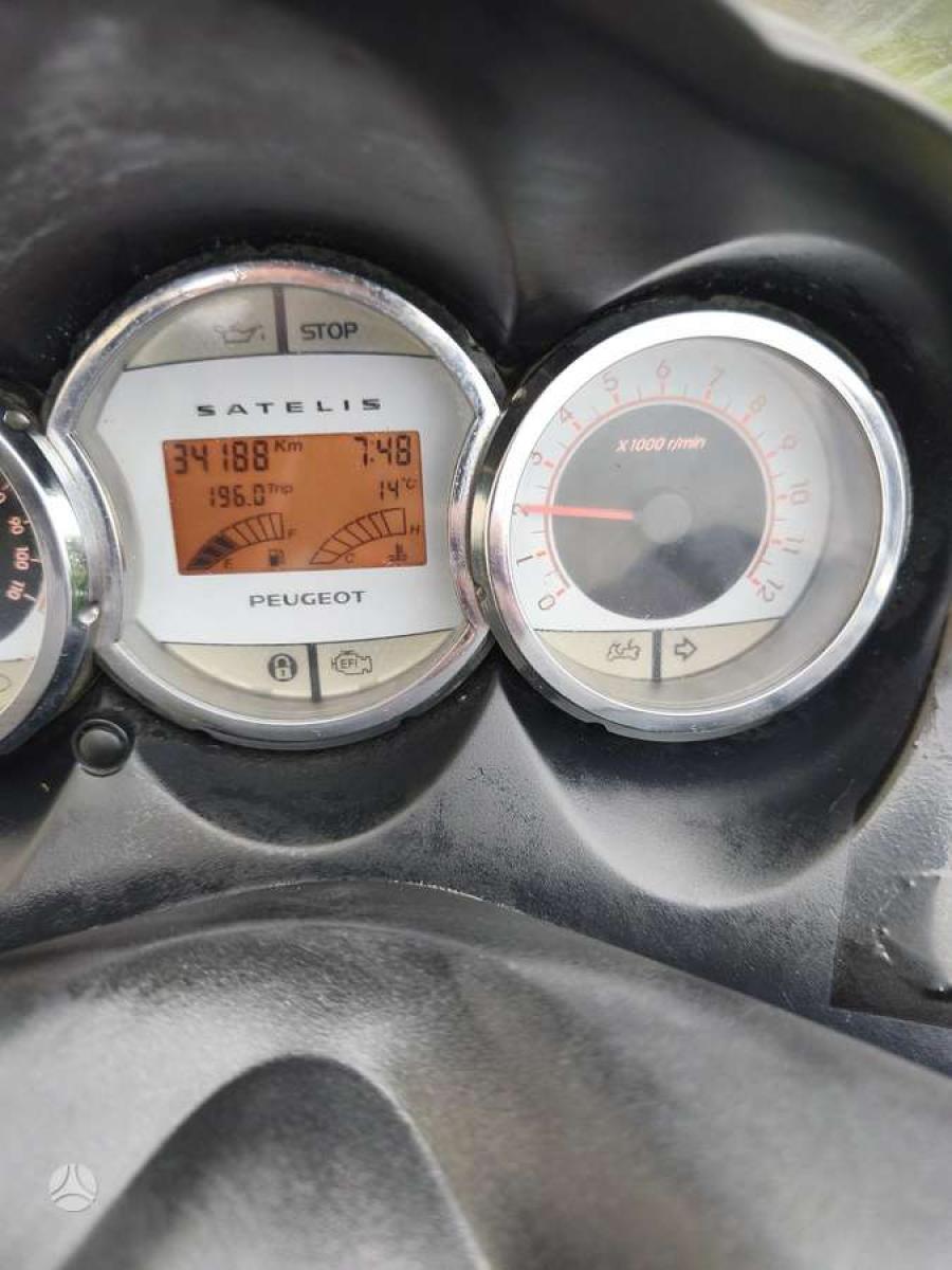Peugeot Satelis 2009 Kuršėnai, ar dzinēja tilpumu 0.50 L un nobraukumu 34 tūkst. km par 750 €, foto 8 vietnē AUTOMOTO.COM.LV