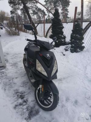 Melns Peugeot Speedfight 2011 Klaipėda, ar dzinēja tilpumu 50.00 L un nobraukumu 27 tūkst. km par 450 €, foto  vietnē AUTOMOTO.COM.LV