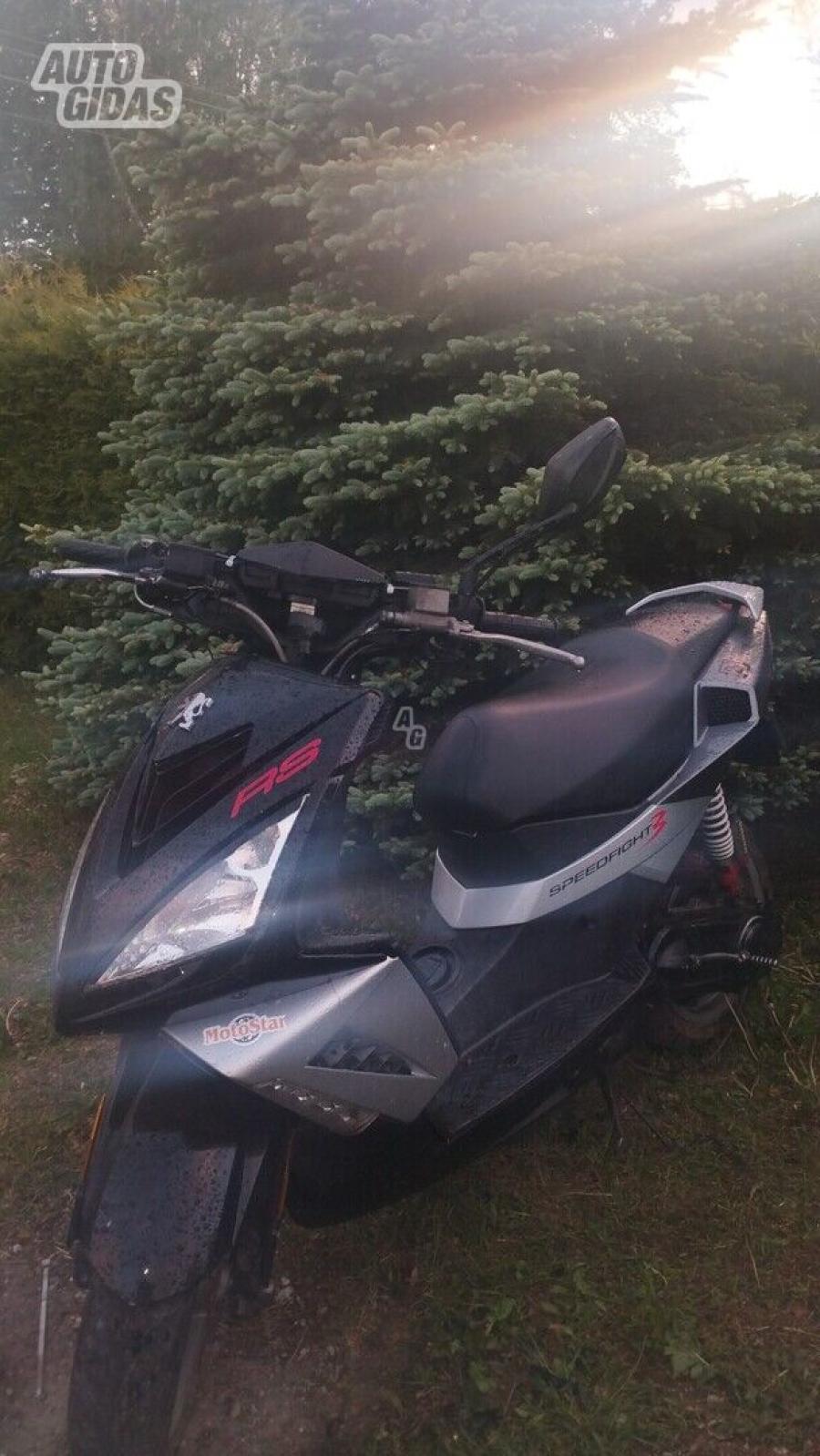 Black Peugeot Speedfight 2011 in Klaipeda, with an engine capacity of 0.05 L and mileage of 19 thousand km for 750 €, photo 3 on AUTOMOTO.COM.LV