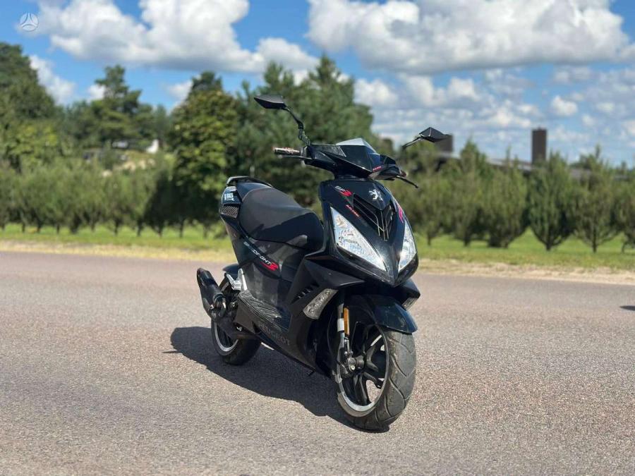Melns Peugeot Speedfight 2012 Telšiai, ar dzinēja tilpumu 49.00 L un nobraukumu 24 tūkst. km par 600 €, foto 1 vietnē AUTOMOTO.COM.LV