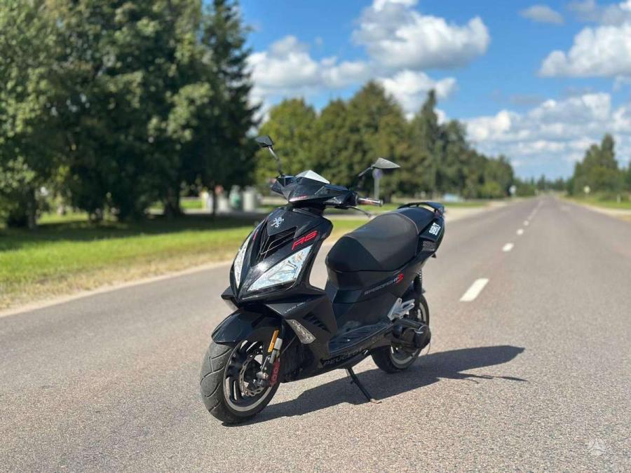 Melns Peugeot Speedfight 2012 Telšiai, ar dzinēja tilpumu 49.00 L un nobraukumu 24 tūkst. km par 600 €, foto 3 vietnē AUTOMOTO.COM.LV