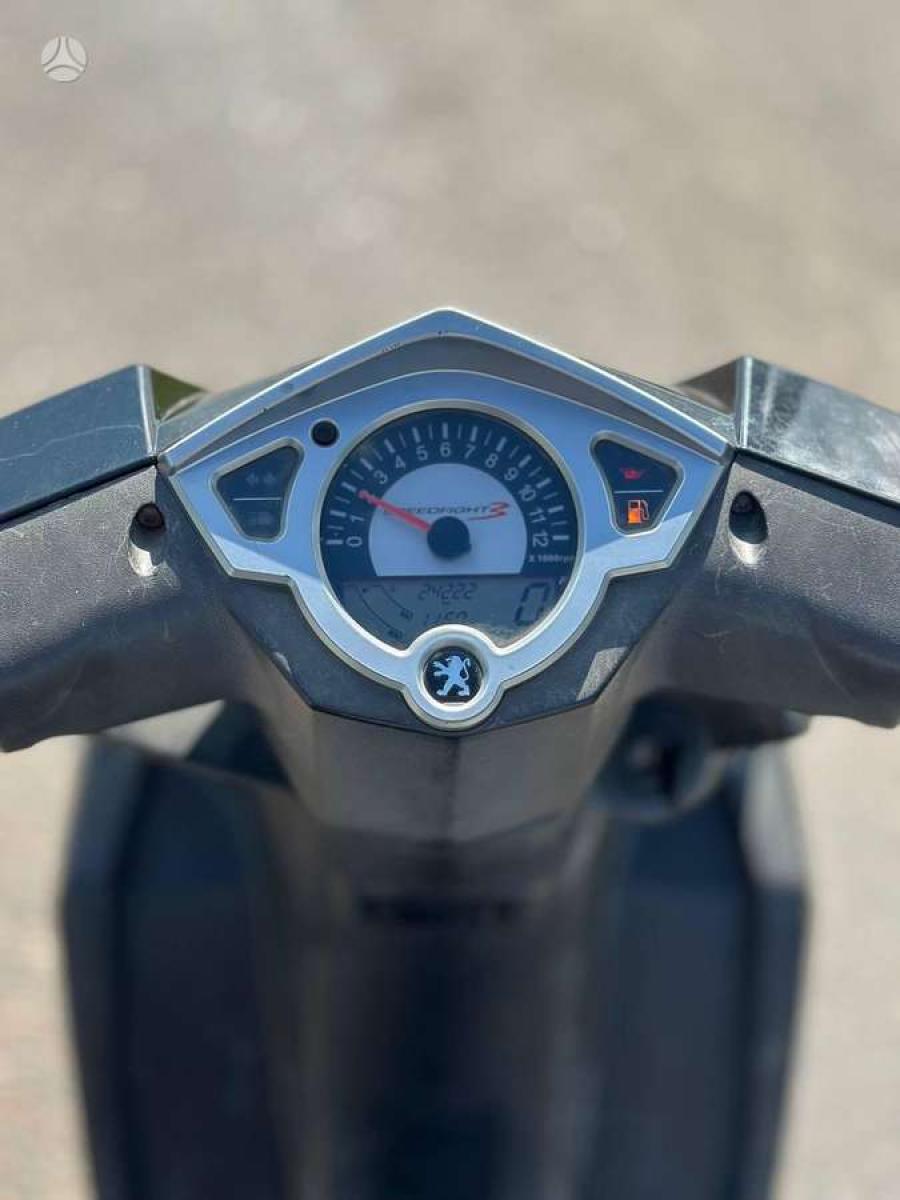 Melns Peugeot Speedfight 2012 Telšiai, ar dzinēja tilpumu 49.00 L un nobraukumu 24 tūkst. km par 600 €, foto 6 vietnē AUTOMOTO.COM.LV