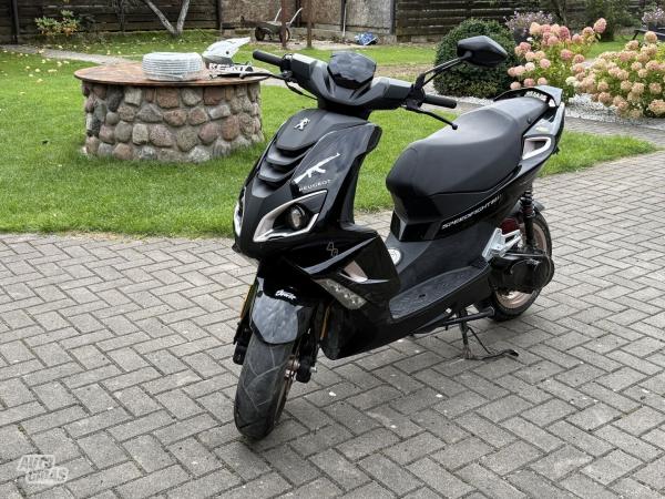 Black Peugeot Speedfight 2017 in Mazeikiai, with an engine capacity of 0.00 L and mileage of 16 thousand km for 1200 €, photo 1 on AUTOMOTO.COM.LV
