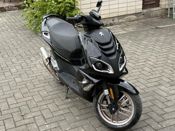 Black Peugeot Speedfight 2017 in Mazeikiai, with an engine capacity of 0.00 L and mileage of 16 thousand km for 1200 €, photo 3 on AUTOMOTO.COM.LV