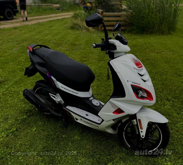 Melns Peugeot Speedfight 2020 Tallina, ar dzinēja tilpumu 50.00 L un nobraukumu 7 tūkst. km par 2100 €, foto 6 vietnē AUTOMOTO.COM.LV
