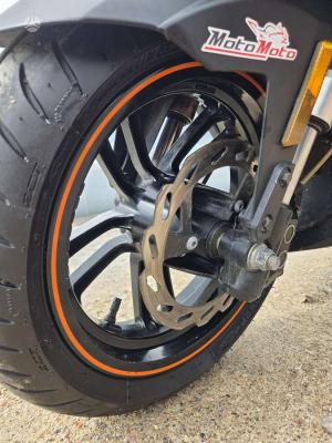 Oranžs Peugeot Speedfight 2017 Kauņa, ar dzinēja tilpumu 0.13 L un nobraukumu 10 tūkst. km par 1900 €, foto 11 vietnē AUTOMOTO.COM.LV