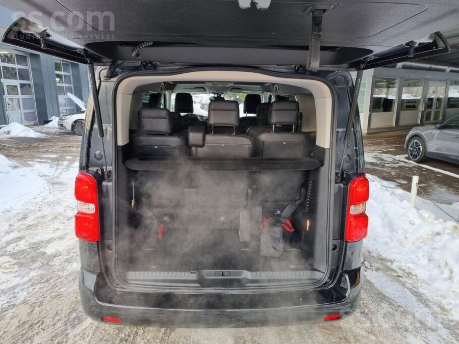 Melns Peugeot Traveller 2019 Rīga, ar dzinēja tilpumu 2.00 L un nobraukumu 89 tūkst. km par 23500 €, foto 5 vietnē AUTOMOTO.COM.LV