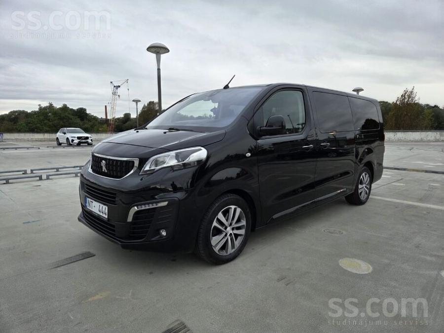 Melns Peugeot Traveller 2019 Rīga, ar dzinēja tilpumu 2.00 L un nobraukumu 196 tūkst. km par 21000 €, foto 1 vietnē AUTOMOTO.COM.LV