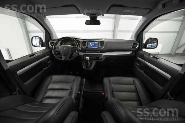 Black Peugeot Traveller 2018 in Tukums, with an engine capacity of 2.00 L and mileage of 218 thousand km for 18333 €, photo 11 on AUTOMOTO.COM.LV