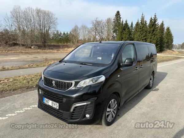 Melns Peugeot Traveller 2018 Tallina, ar dzinēja tilpumu 2.00 L un nobraukumu 230 tūkst. km par 22000 €, foto  vietnē AUTOMOTO.COM.LV
