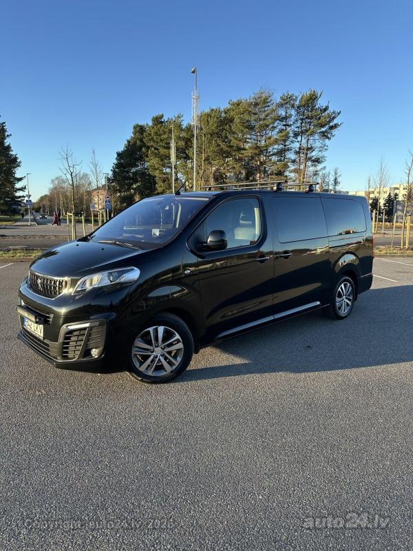 Black Peugeot Traveller 2020 in Tallinn, with an engine capacity of 2.00 L and mileage of 117 thousand km for 27000 €, photo 1 on AUTOMOTO.COM.LV