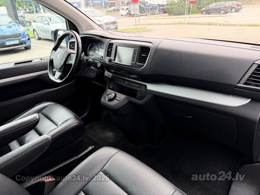 Black Peugeot Traveller 2020 in Tallinn, with an engine capacity of 2.00 L and mileage of 188 thousand km for 25900 €, photo 5 on AUTOMOTO.COM.LV