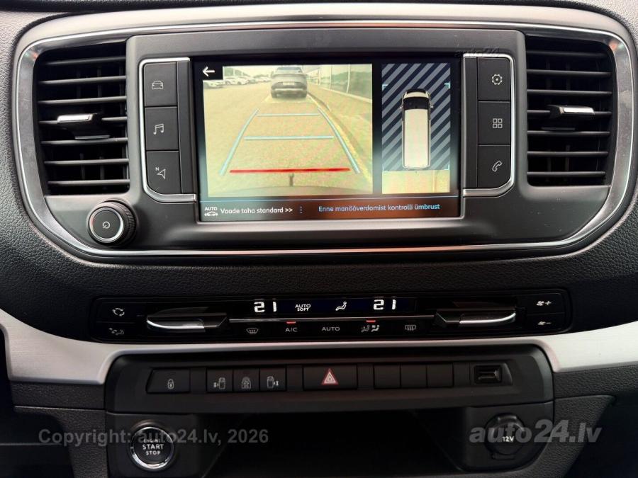 Black Peugeot Traveller 2020 in Tallinn, with an engine capacity of 2.00 L and mileage of 188 thousand km for 25900 €, photo 10 on AUTOMOTO.COM.LV
