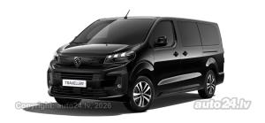 Melns Peugeot Traveller 2026 Tallina, ar dzinēja tilpumu 2.20 L un nobraukumu 2 tūkst. km par 53660 €, foto  vietnē AUTOMOTO.COM.LV