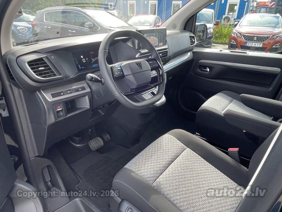 Melns Peugeot Traveller 2026 Tartu, ar dzinēja tilpumu 2.18 L un nobraukumu 0 tūkst. km par 49900 €, foto 13 vietnē AUTOMOTO.COM.LV
