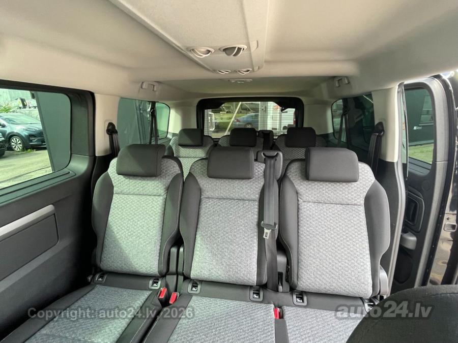 Melns Peugeot Traveller 2026 Tartu, ar dzinēja tilpumu 2.18 L un nobraukumu 0 tūkst. km par 49900 €, foto 21 vietnē AUTOMOTO.COM.LV