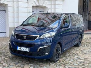 Blue Peugeot Traveller 2017 in Jelgava, with an engine capacity of 2.00 L and mileage of 237 thousand km for 17900 €, photo  on AUTOMOTO.COM.LV