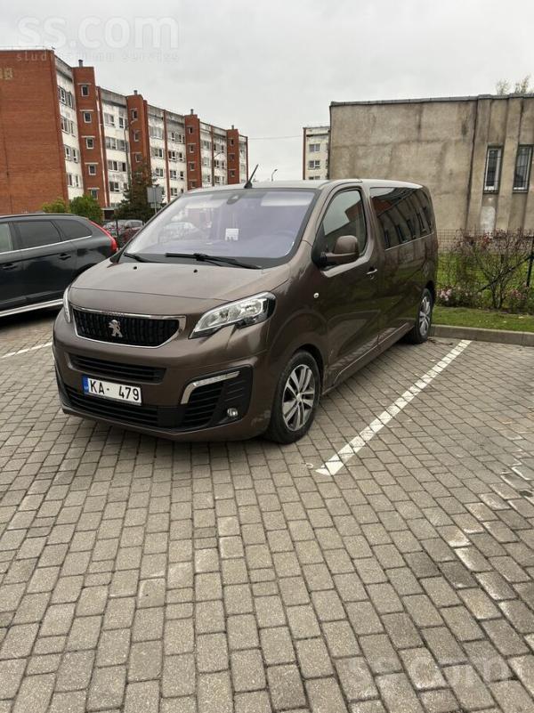Brūns Peugeot Traveller 2017 Jelgava, ar dzinēja tilpumu 2.00 L un nobraukumu 310 tūkst. km par 10500 €, foto 1 vietnē AUTOMOTO.COM.LV