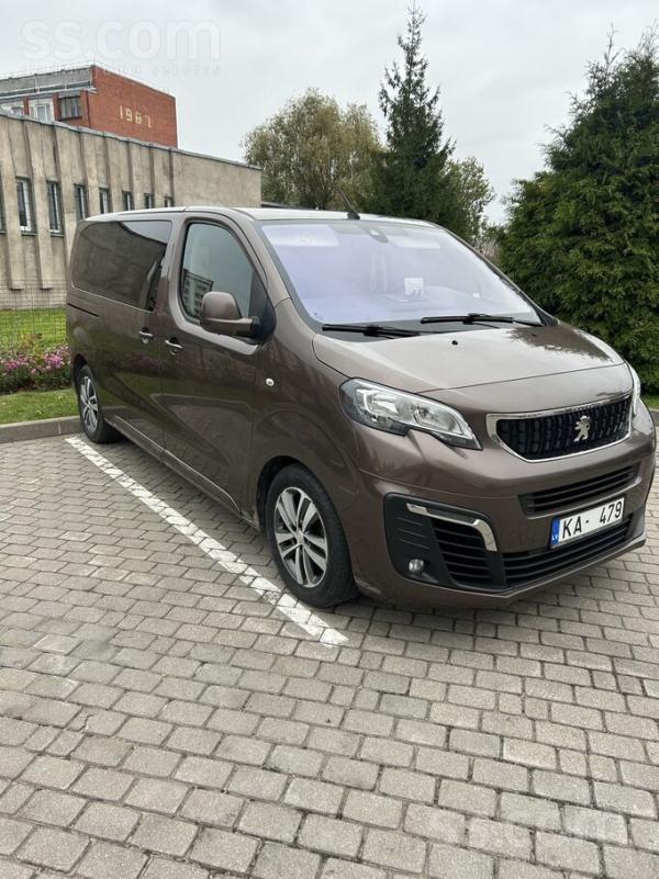 Brūns Peugeot Traveller 2017 Jelgava, ar dzinēja tilpumu 2.00 L un nobraukumu 310 tūkst. km par 10500 €, foto 3 vietnē AUTOMOTO.COM.LV