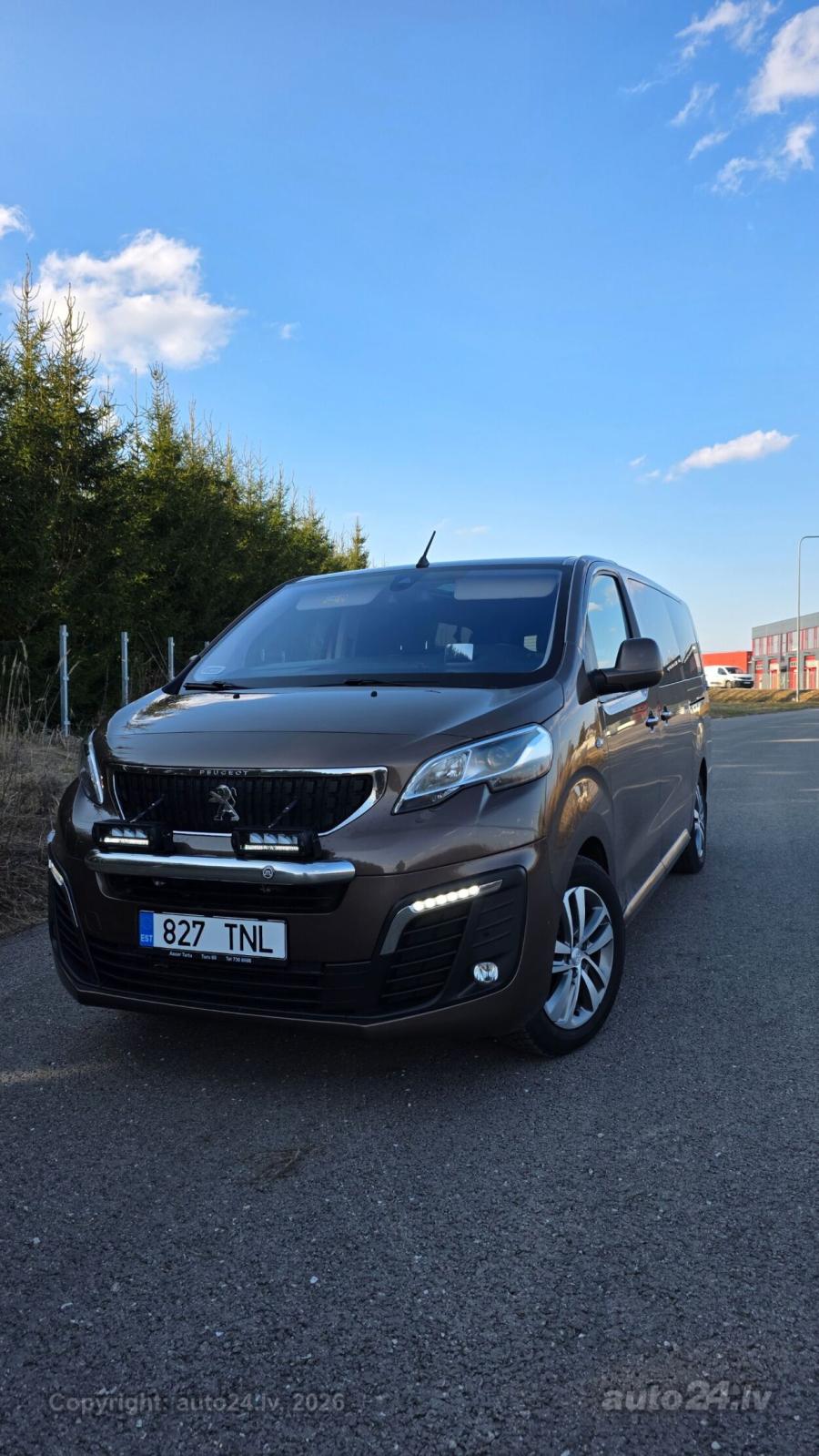 Brūns Peugeot Traveller 2018 Tallina, ar dzinēja tilpumu 2.00 L un nobraukumu 158 tūkst. km par 25900 €, foto 1 vietnē AUTOMOTO.COM.LV